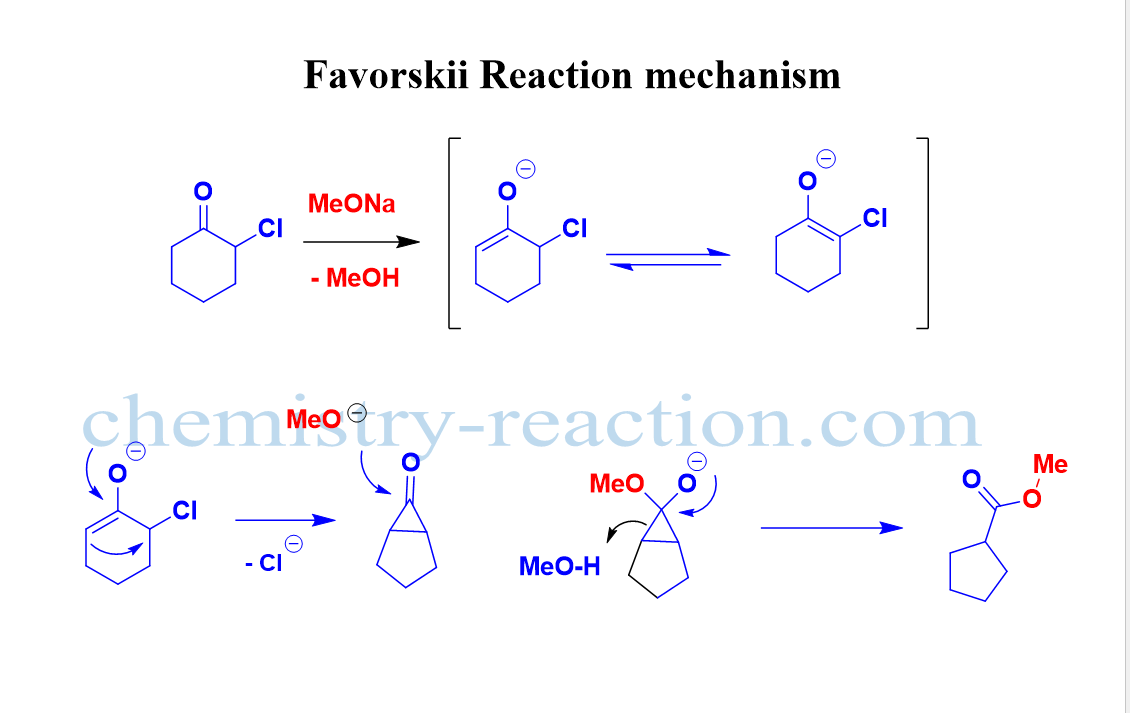 Favorskii Rearrangement « Organic Chemistry Reaction