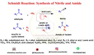Schmidt Reaction (Rearrangement): definition| Mechanism| example