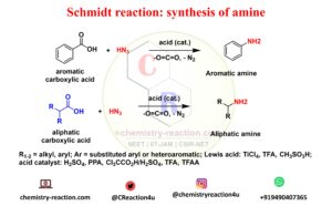 Schmidt Reaction (Rearrangement): definition| Mechanism| example